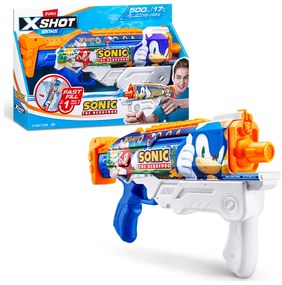 ZURU X-SHOT Vodní pistole SONIC the Hedgehog Fast Fill Skins