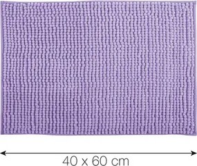 MSV CHENILLE koupelnová předložka 40 x 60 cm levandulová / polyester /