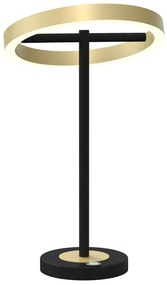 Wofi 8016-104 - LED Dotyková stmívatelná lampa BREST LED/10,5W/230V černá/zlatá 8016-104