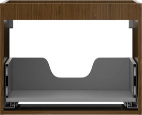 Mexen Box-A, závěsná skříňka 60 cm, 1 zásuvka, ořech, 91AX0-0600-470-1-86