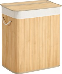 XXXLutz KOŠ NA PRÁDLO, přírodní barvy Boxxx - Koše na prádlo - 002543076701