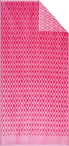 XXXLutz OSUŠKA NA PLÁŽ, 90/180 cm, růžová, pink Esposa - Plážové osušky - 003520003401
