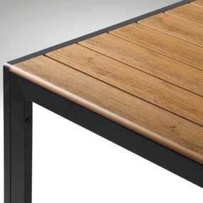 Vikio Zahradní jídelní set 140x80 pro 4 osoby přírodní VZS210P4