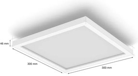 Philips - LED RGBW Stmívatelné stropní svítidlo Hue SURIMU LED/27W/230V