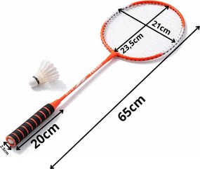 Verk Group BADMINTONOVÁ RAKETA ČERVENÁ (50)