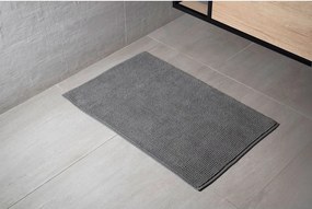 BISK Erga Basic, koupelnová předložka 80x50 cm, model 6 Chenille Rolled, šedá, ERG-08687