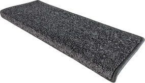 Vopi Nášlapy na schody Capri šedý obdélník, samolepící - 24x65 obdélník (rozměr včetně ohybu)