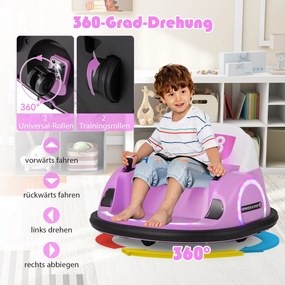 Costway Nárazník pro děti Elektrické nárazníkové auto