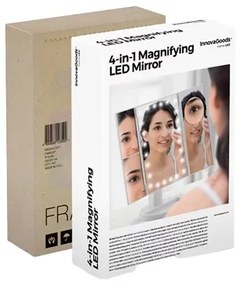 Zvětšující zrcadlo s LED 4 v 1 - InnovaGoods