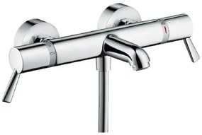 Hansgrohe Ecostat Comfort - Termostatická vanová baterie Care, prodloužené rukojeti, chrom 13115000