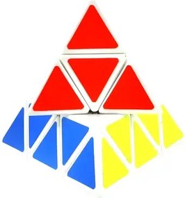 JIEHUI CUBE Hlavolam Pyraminx 3x3 / 10x10x10 cm