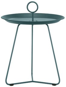OnaDnes -20% Tmavě zelený kovový odkládací stolek HOUE Eyelet 45 cm