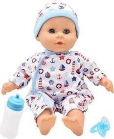 DOLLS WORLD Miminko Little Treasure modré / 38 cm / od 3 let