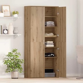 Vysoká skříň 80 x 35 x 180 cm Kompozitní dřevo dub artisan 3365562