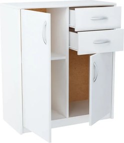Komoda JULIUS K12D2S bílá
