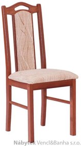 dřevěná jídelní židle z masivu čalouněná Boss 9 drewmi