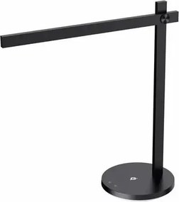 IMMAX LED stolní lampička BEAM černá / Qi nabíjení/ 18W / DC 12V / 2A