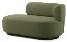 K-Wait Chaise lounge  Bouclé pravá područka zelená Kartell