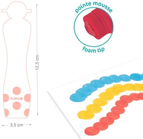 Ergonomické dětské fixy - 6 ks