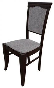 Židle JK13, Barva dřeva: wenge, Potah: Lawa 02