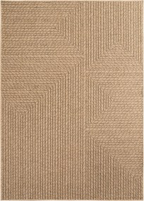 Kusový koberec Timber 1404 beige - na von aj na doma, 120x170, béžová, chodba / predsieň, Ayyildiz