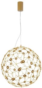 LED lustr Sole 40 zlaté