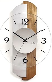 Designové nástěnné hodiny 9211 ams 42cm