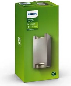 Philips Trowel 2x5W hliníkové / Venkovní nástěnné svítidlo / GU10 / IP