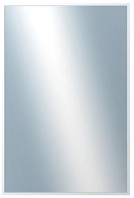 DANTIK - Zarámované zrcadlo - rozměr s rámem cca 40x60 cm z lišty Hliník bílá | P03-027 (7003027)