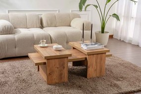 Designový konferenční stolek Xanthe 110 cm atlantská borovice