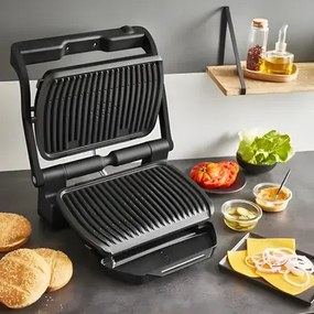Tefal Optigrill+ GC7178 černý / Kontaktní gril / 2000 W / 6 programů