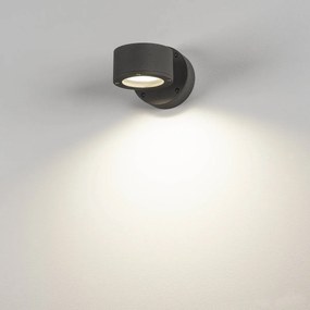 LA 230355 Venkovní svítidlo SITRA nástěnná antracit 230V GX53 9W IP44 - BIG WHITE (SLV)