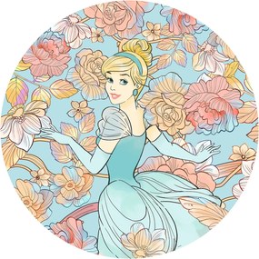 Komar Samolepicí vliesová fototapeta Dot Cinderella Pastel Dreams pr. 125 cm