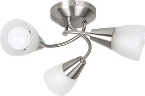 Rabalux Chromové stropní svítidlo Connor pro žárovku 3x E14 5690