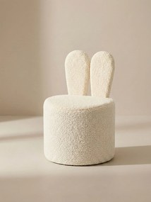 Sinsay - Teddy puf s králičími oušky - krémová