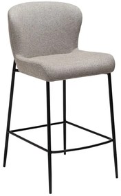 OnaDnes -20% ​​​​​Dan-Form Béžová látková barová židle DAN-FORM Glam 67 cm