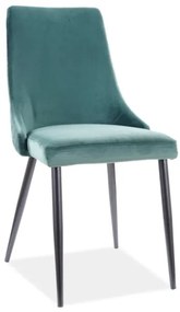 Jídelní židle Polly (zelená + černá). 1050721
