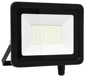 Ecolite RLED48WL-50W Černý LED reflektor 50W city 5000K denní bílá