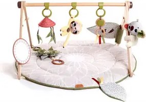 Tiny Love Hrací deka s dřevěnou hrazdou Boho Chic / Rozměry  90 x 90 x
