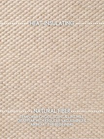 ELLE Decoration, Kusový koberec Lyon Beans 106315 Natural Beige kruh z kolekce Elle, 200x200 (průměr) kruh, béžová, ložnice
