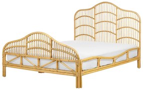 Manželská postel 140 cm Dori (světlé dřevo) (s roštem). 1078625