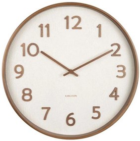 Designové nástěnné hodiny KA5872WH Karlsson 40cm