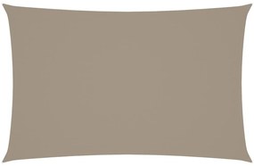 Stínící plachta oxfordská látka obdélníková 5 x 8 m taupe 135441