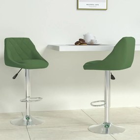 Barové židle 2 ks tmavě zelené samet - Default Title