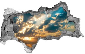 Wallmuralia Nálepka fototapeta na zeď Západ slunce nebe 95x73 cm