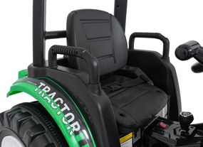 Ramiz MEGA traktor D68 s přívěsem zelený