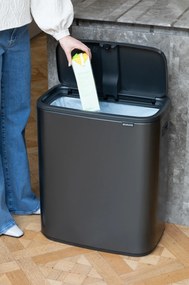 Brabantia BO Touch Bin 60L tmavě šedá