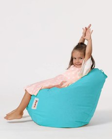 Atelier del Sofa Zahradní sedací vak Premium Kids - Turquoise, Tyrkysová