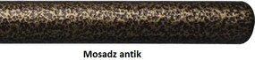 LGK Garnýž dvoutyčová Arezo 200cm černo zlatá