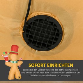 Vánoční nafukovací perníček 2,35 m